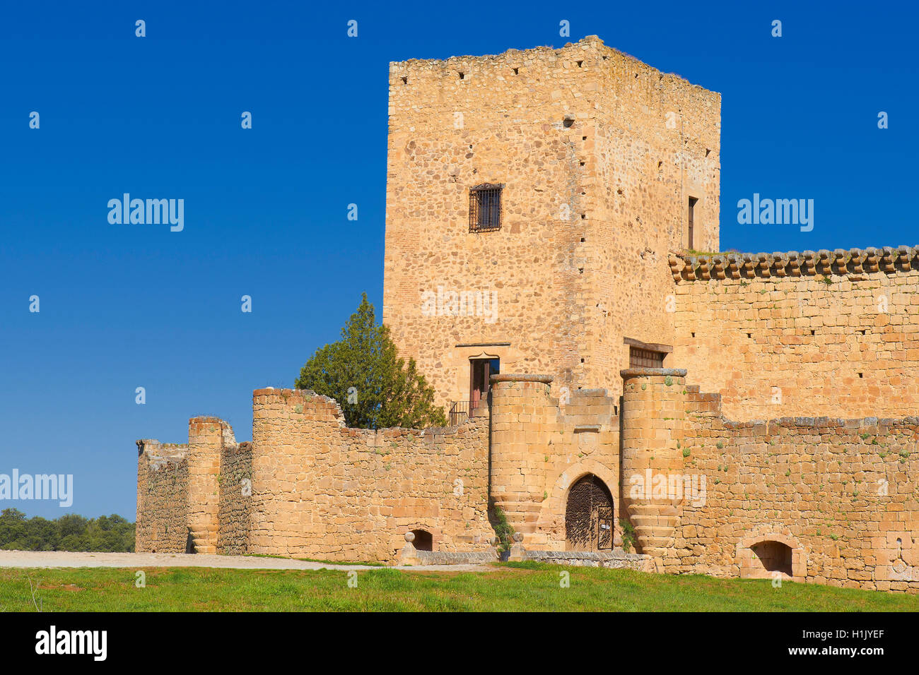Pedraza, Castle, Ignacio Zuloaga Museum, Segovia Province, Castille ...