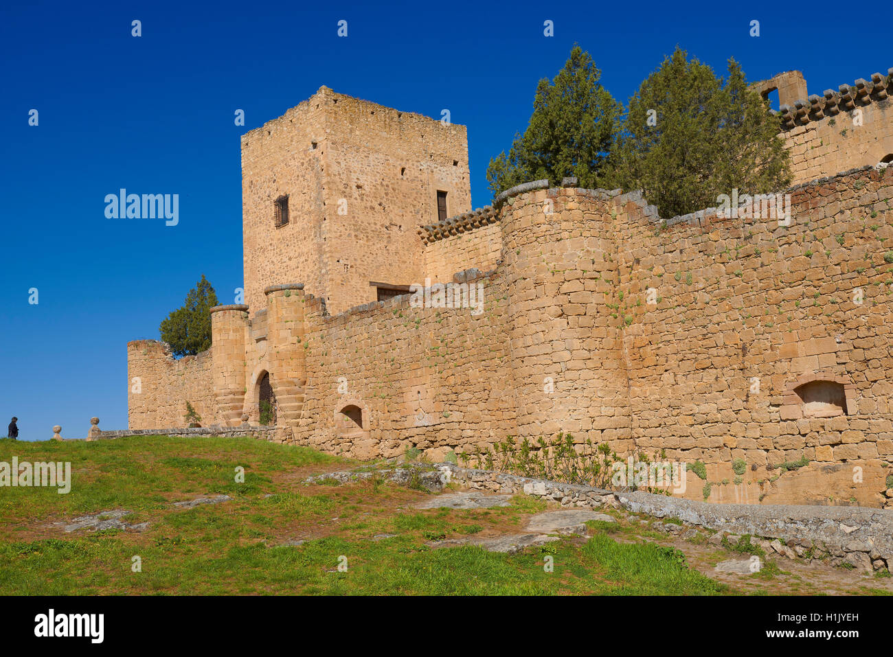 Pedraza, Castle, Ignacio Zuloaga Museum, Segovia Province, Castille ...