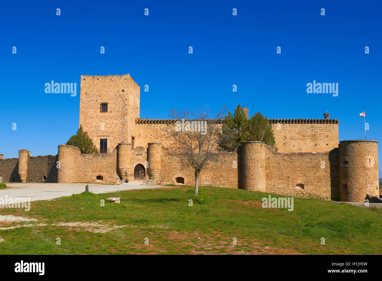 Pedraza, Castle, Ignacio Zuloaga Museum, Segovia Province, Castille ...