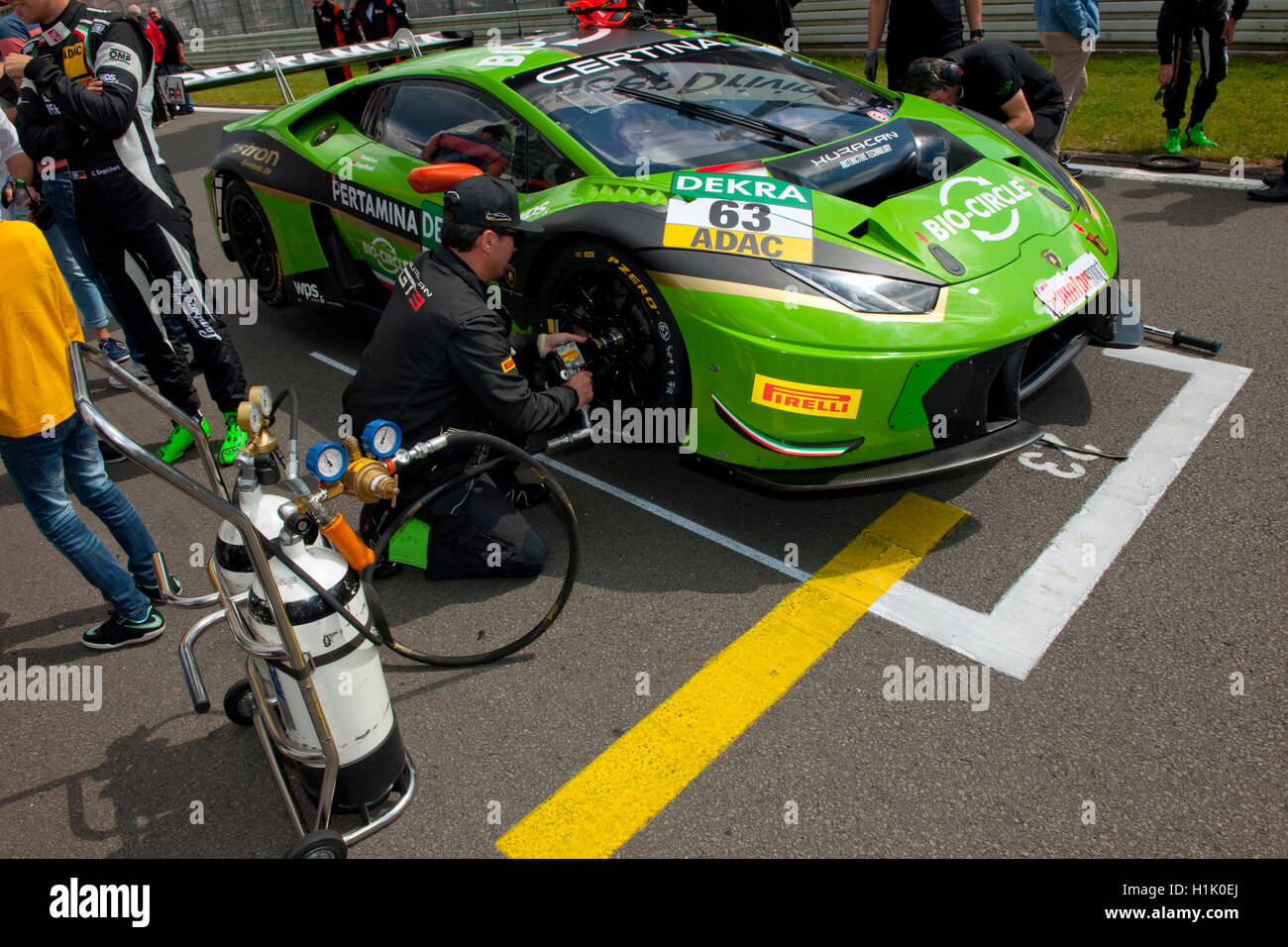 Race car Lamborghini GT3, supercar, italian sportscar, ADAC GT Masters ...
