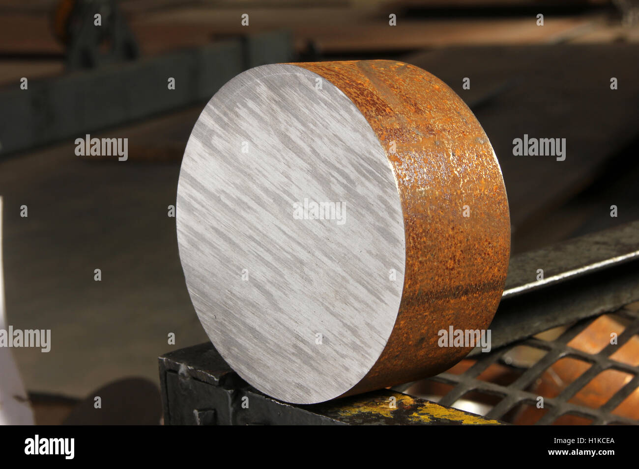 Solid aluminum tubes Stock Photo - Alamy