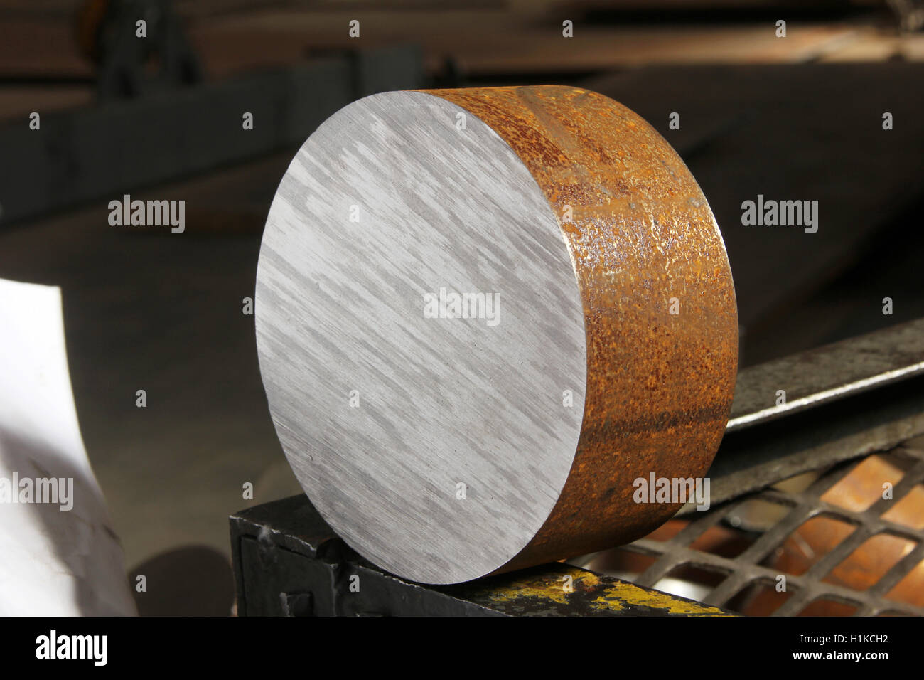 Solid aluminum tubes Stock Photo - Alamy