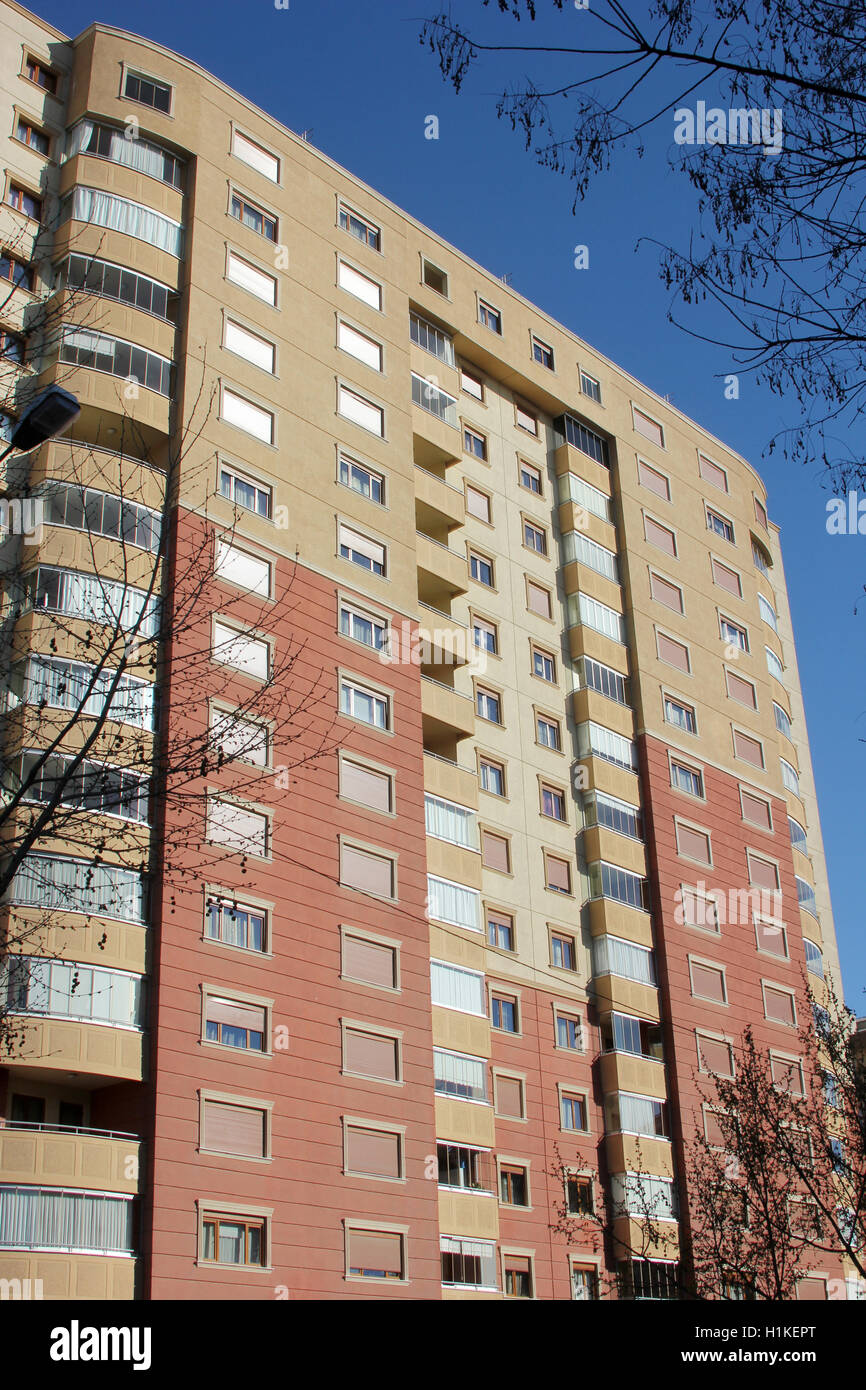 modern apartment building background Stock Photo - Alamy