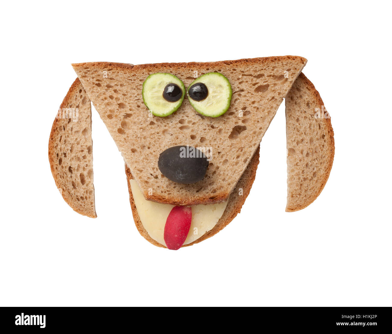 Dog Bread Face