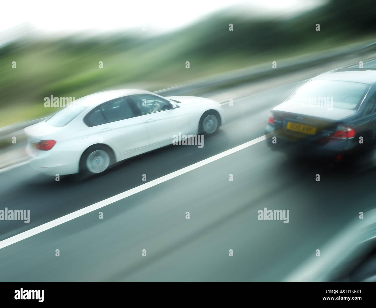 Overtaking on the motorway hi-res stock photography and images - Alamy