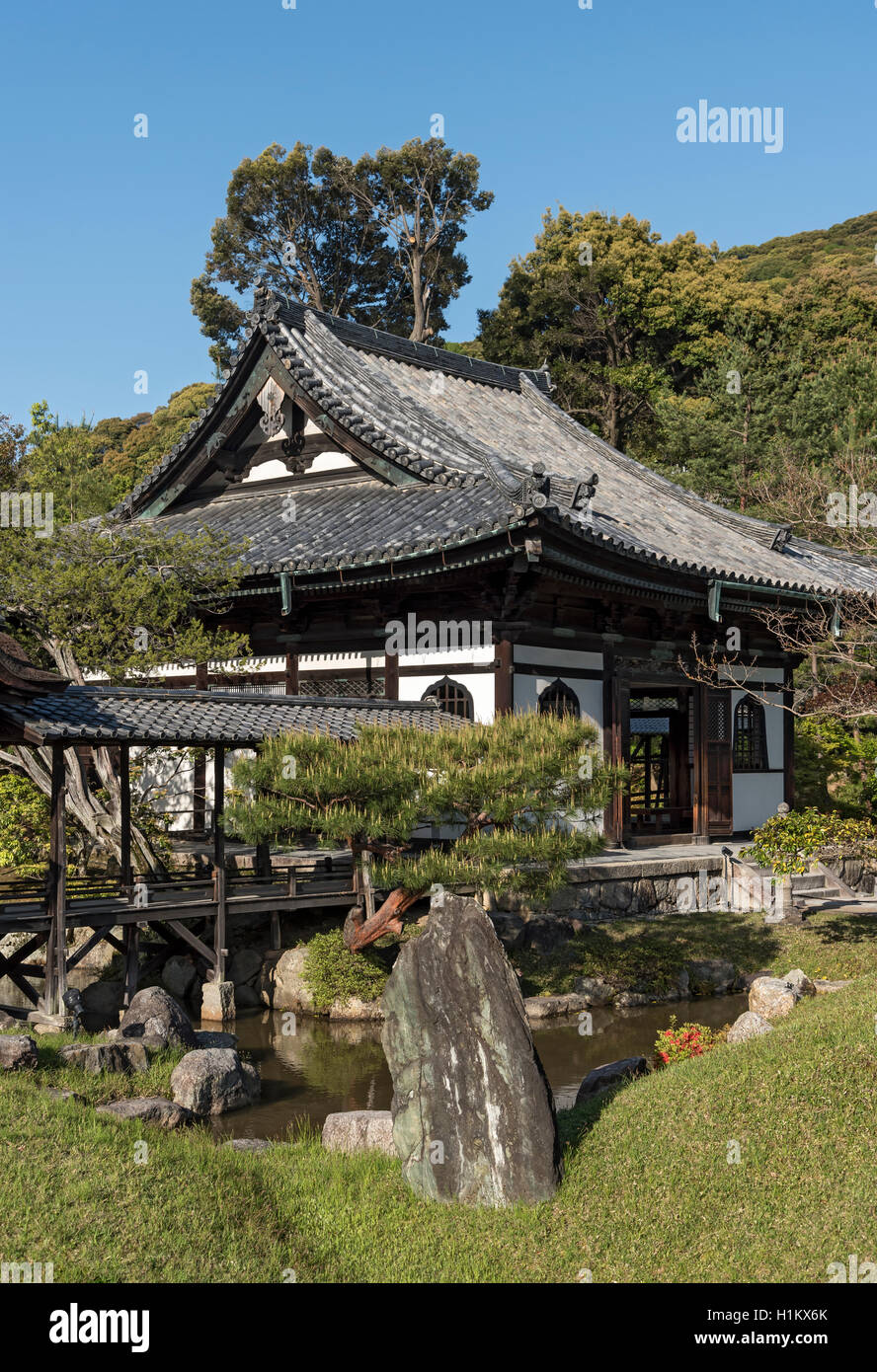 Kaizando Hall, Kodaiji (Kodai-ji) Zen Buddhist Temple, Kyoto, Japan ...