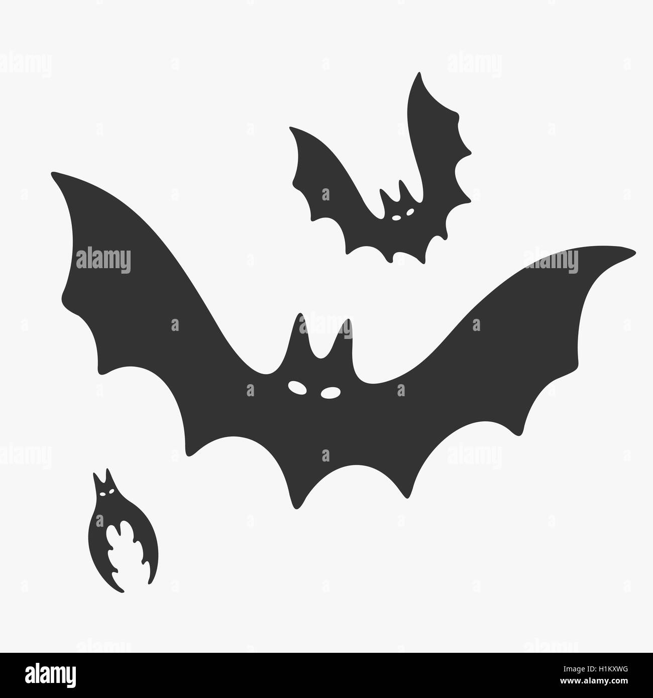 Bat Vector illustration Stock Vector Image & Art - Alamy