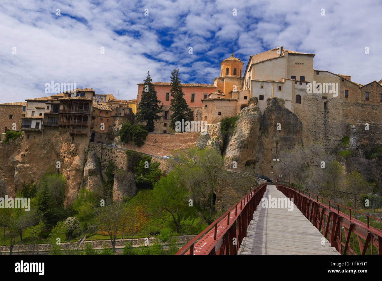 Saint Paul Bridge, Cuenca, UNESCO World Heritage Site. Castilla-La ...