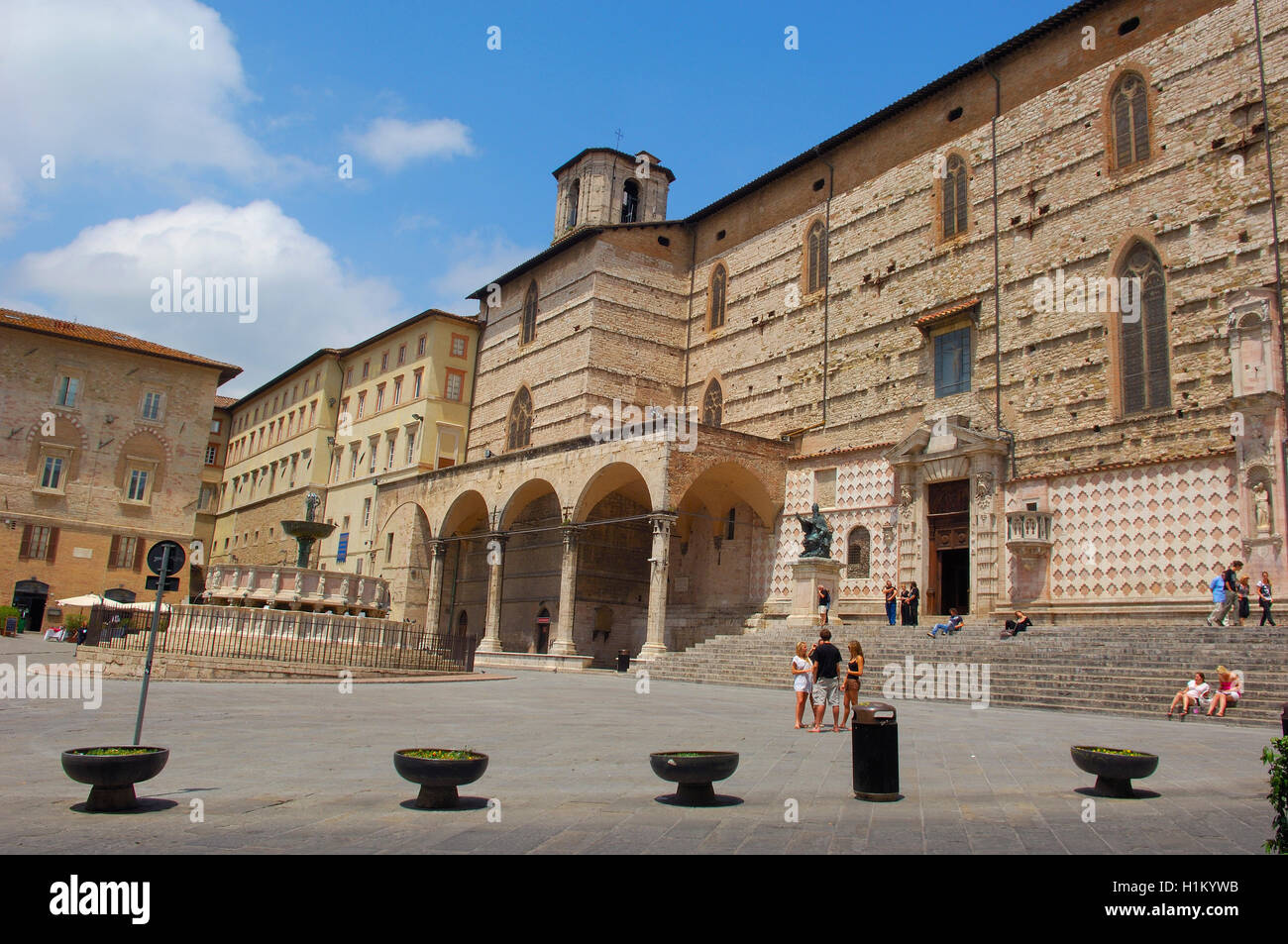 Perugia, Cathedral, San Lorenzo Cathedral, Piazza IV Novembre, IV ...