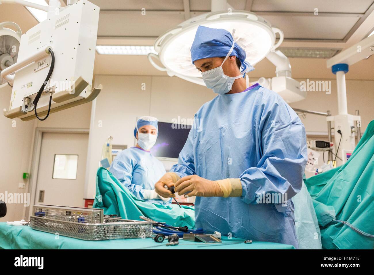 Exploratory laparoscopy and surgical hysteroscopy (Uterine fibroids ...