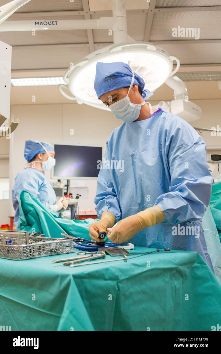 Laparoscopy equipment hi-res stock photography and images - Alamy