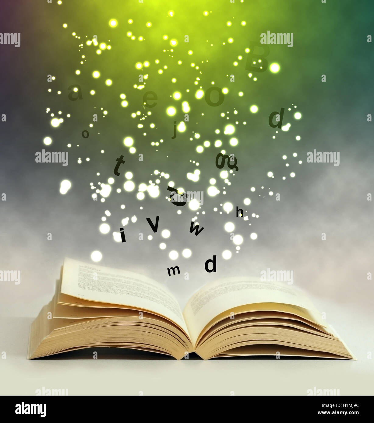 Magical alphabet hi-res stock photography and images - Alamy