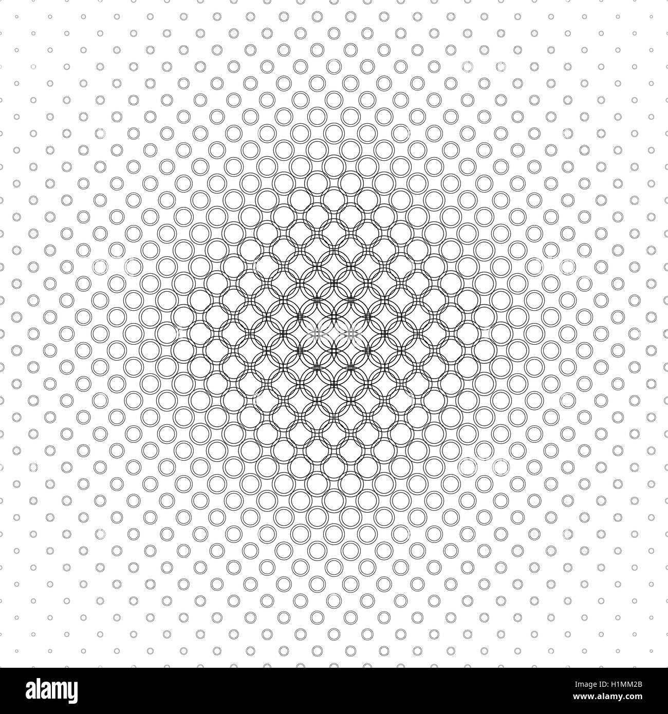 Monochrome circle pattern design Stock Vector Image & Art - Alamy