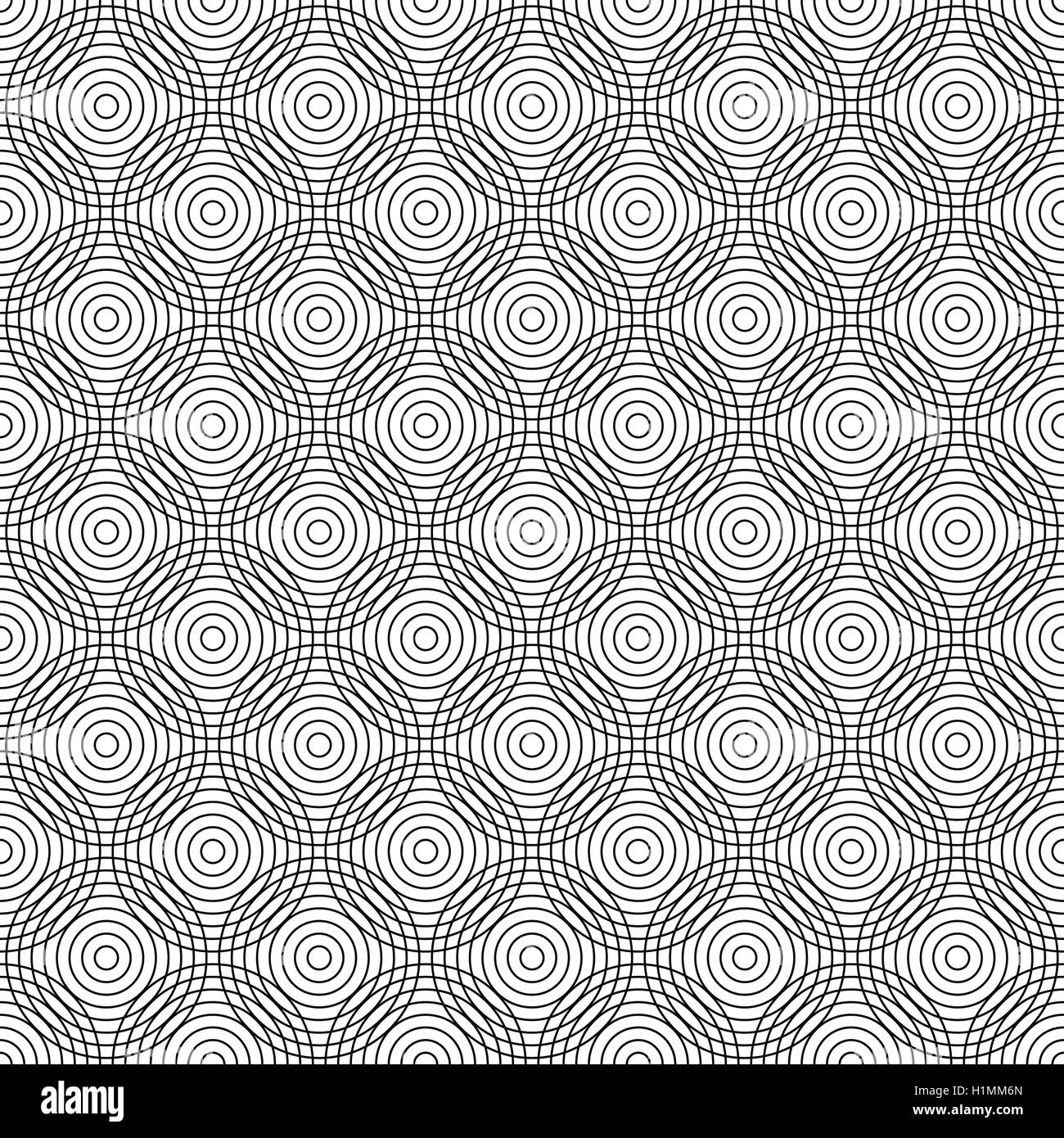 Repeat black and white grid pattern background Stock Vector Image & Art ...