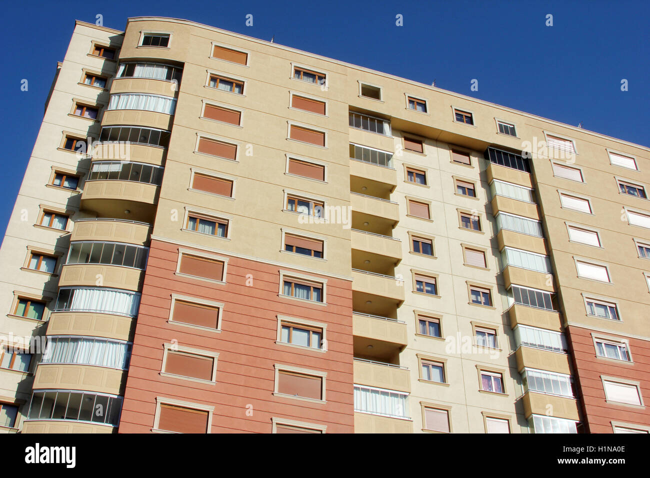 modern apartment building background Stock Photo - Alamy