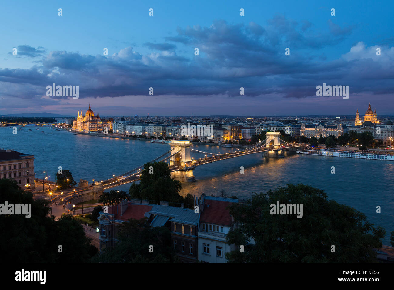 Budapest overview hi-res stock photography and images - Alamy