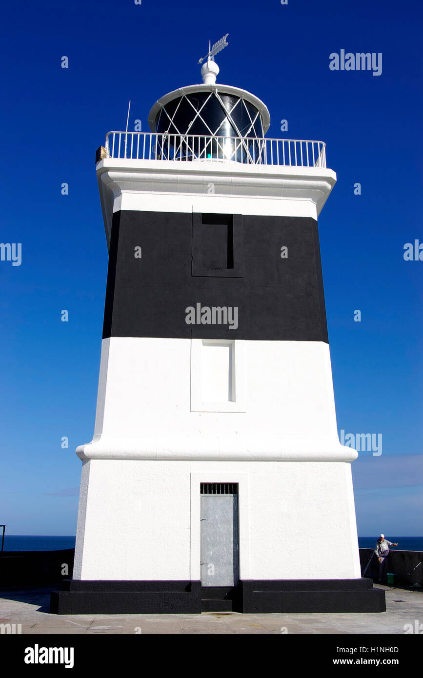 Holyhead Breakwater Lighthouse, Anglesey, North Wales, United Kingdom ...