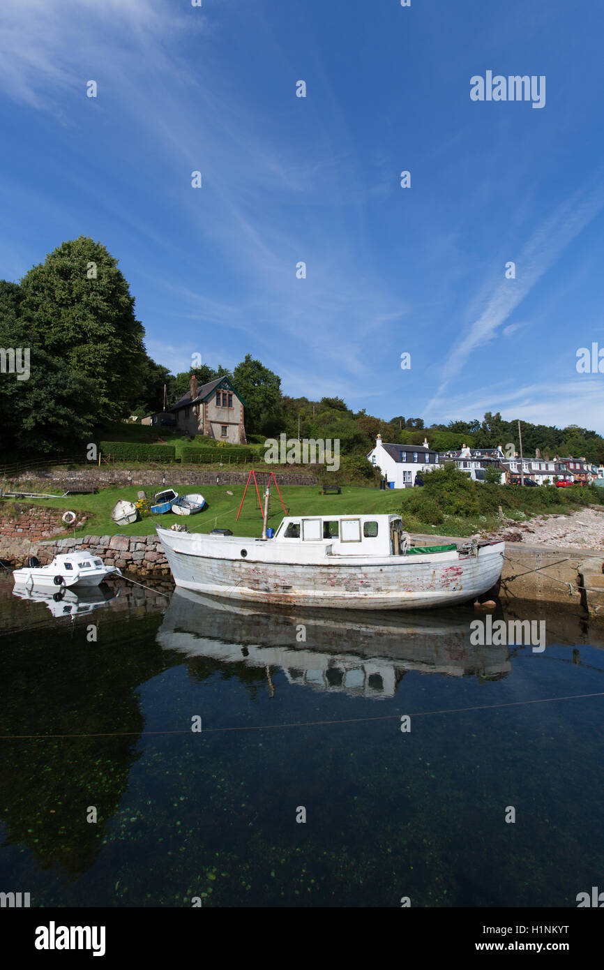 Corrie village corrie arran isle arran hi-res stock photography and ...