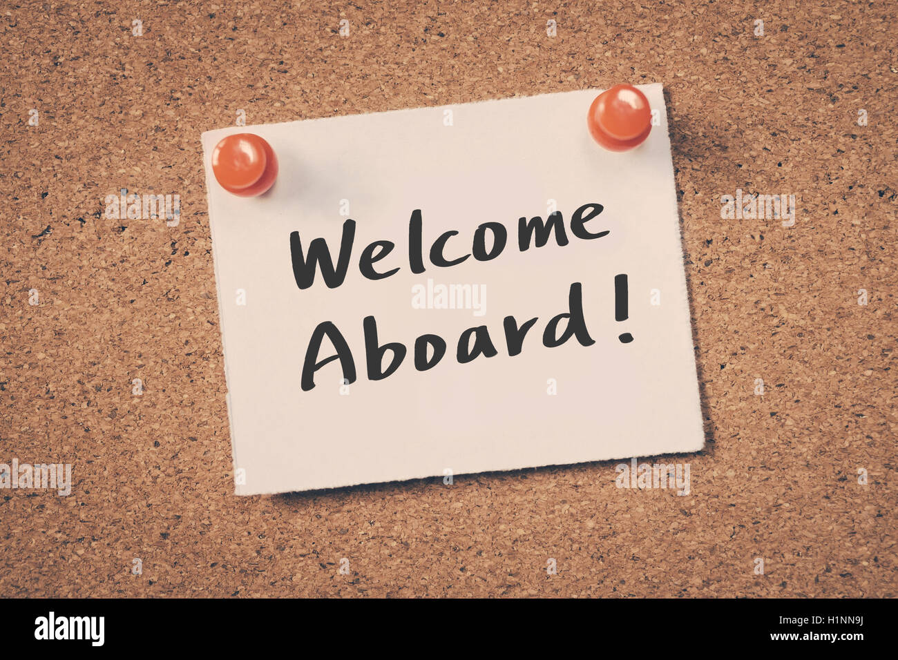 Welcome aboard! hi-res stock photography and images - Alamy