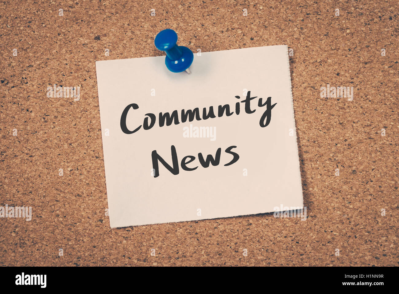 Community bulletin board hi-res stock photography and images - Alamy