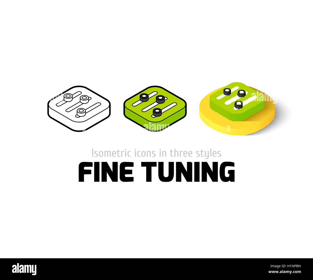 Tuning knob Stock Vector Images - Alamy