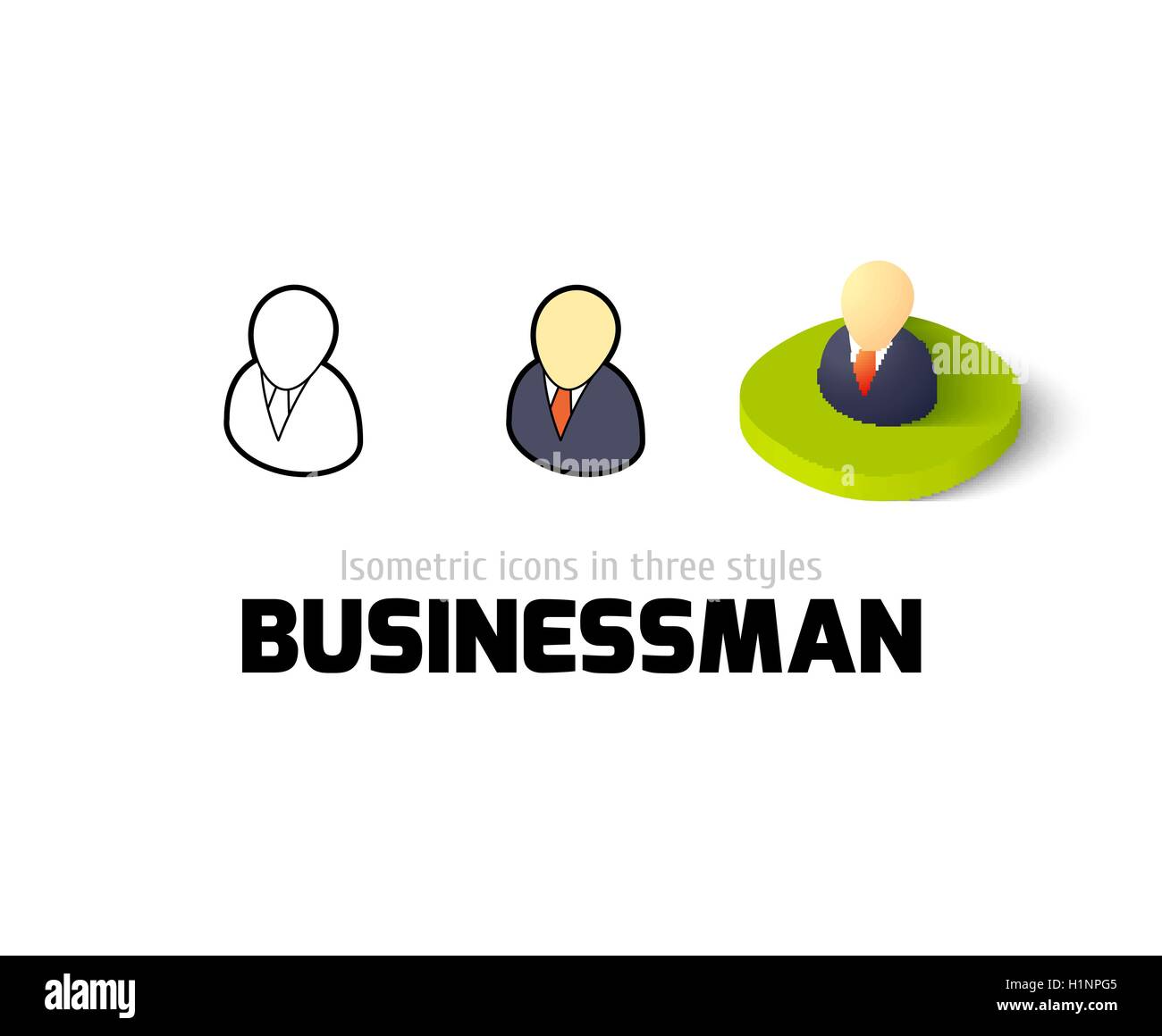 Set different user icon Stock Vector Images - Alamy