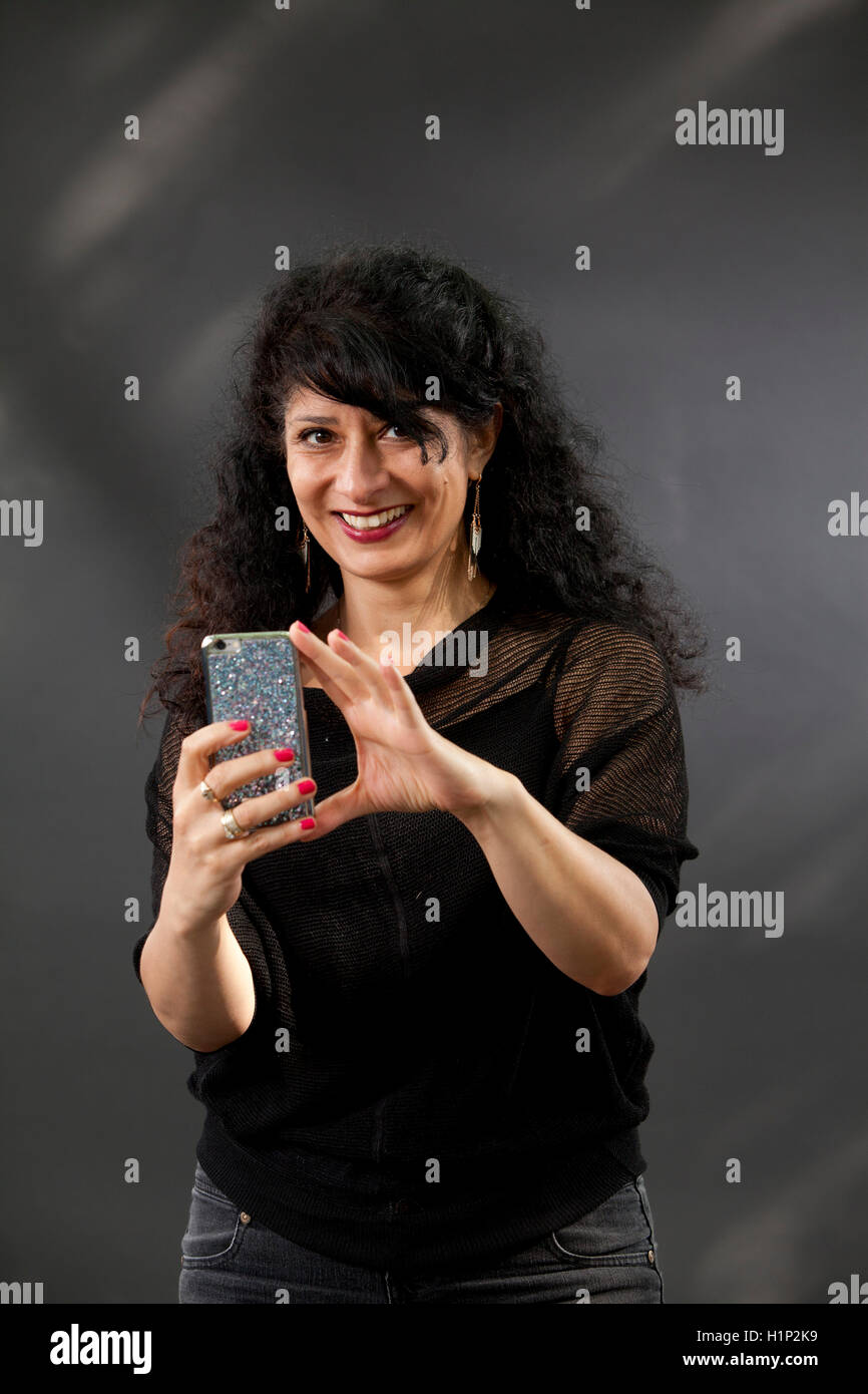 Shaparak "Shappi" Khorsandi, the British comedian and author of Iranian ...