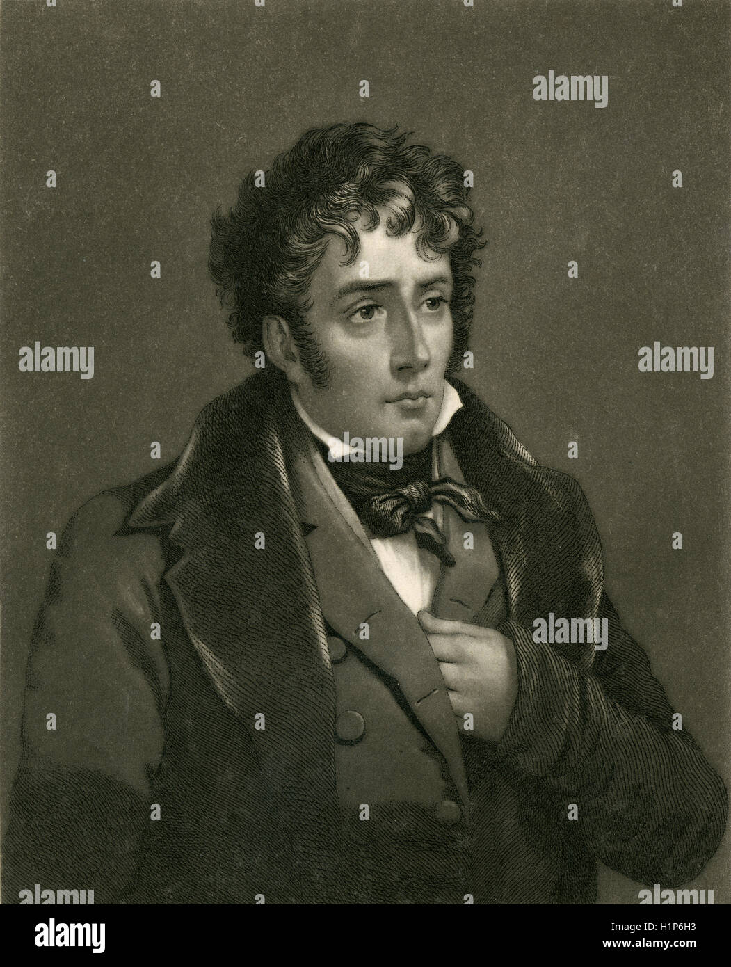 Francois rene vicomte de chateaubriand 1768 1848 hi-res stock ...