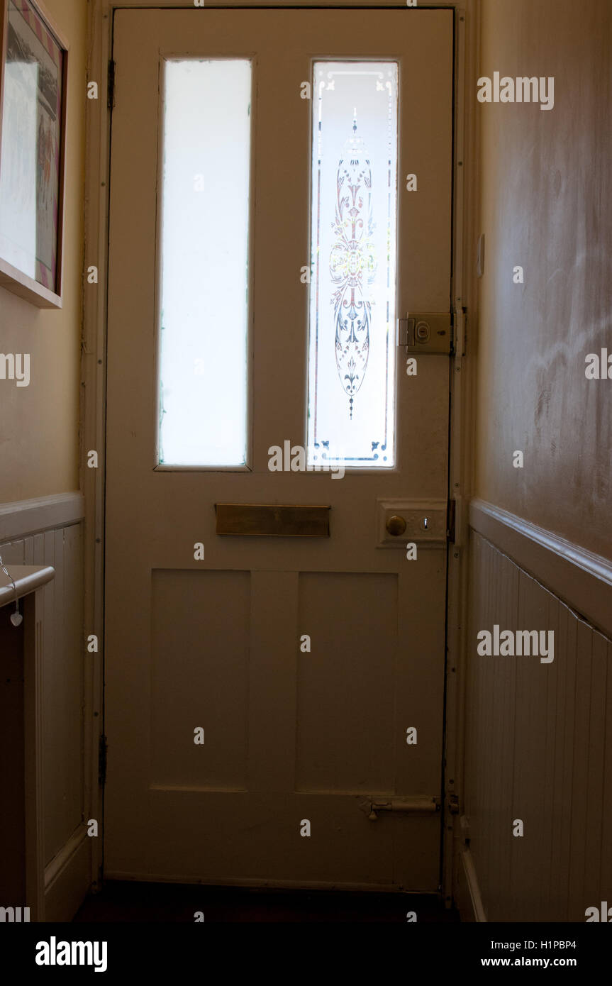 front door in house Stock Photo - Alamy