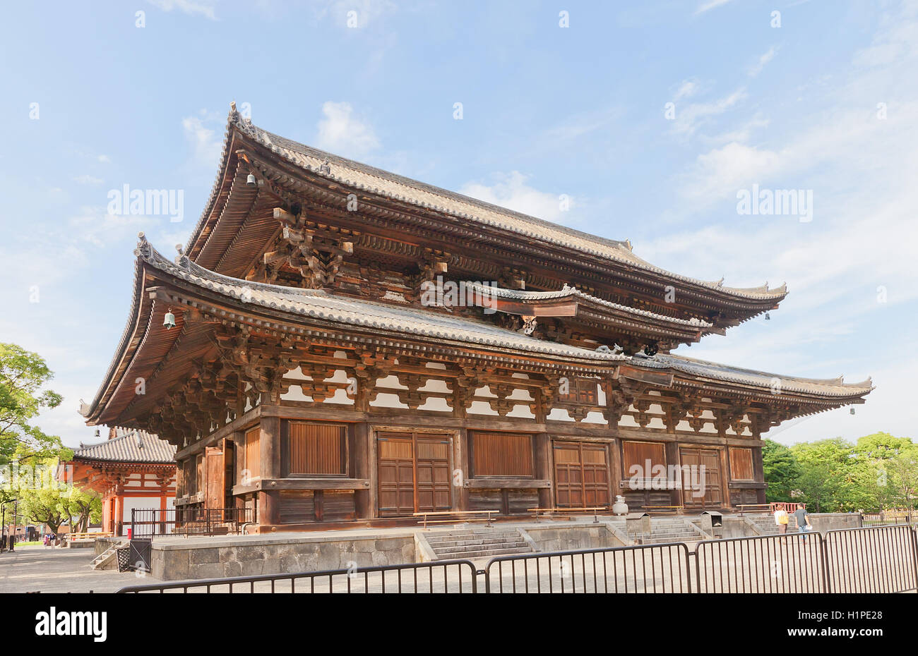 Kondo (Main) Hall (circa 1603) of Toji Temple in Kyoto. National ...