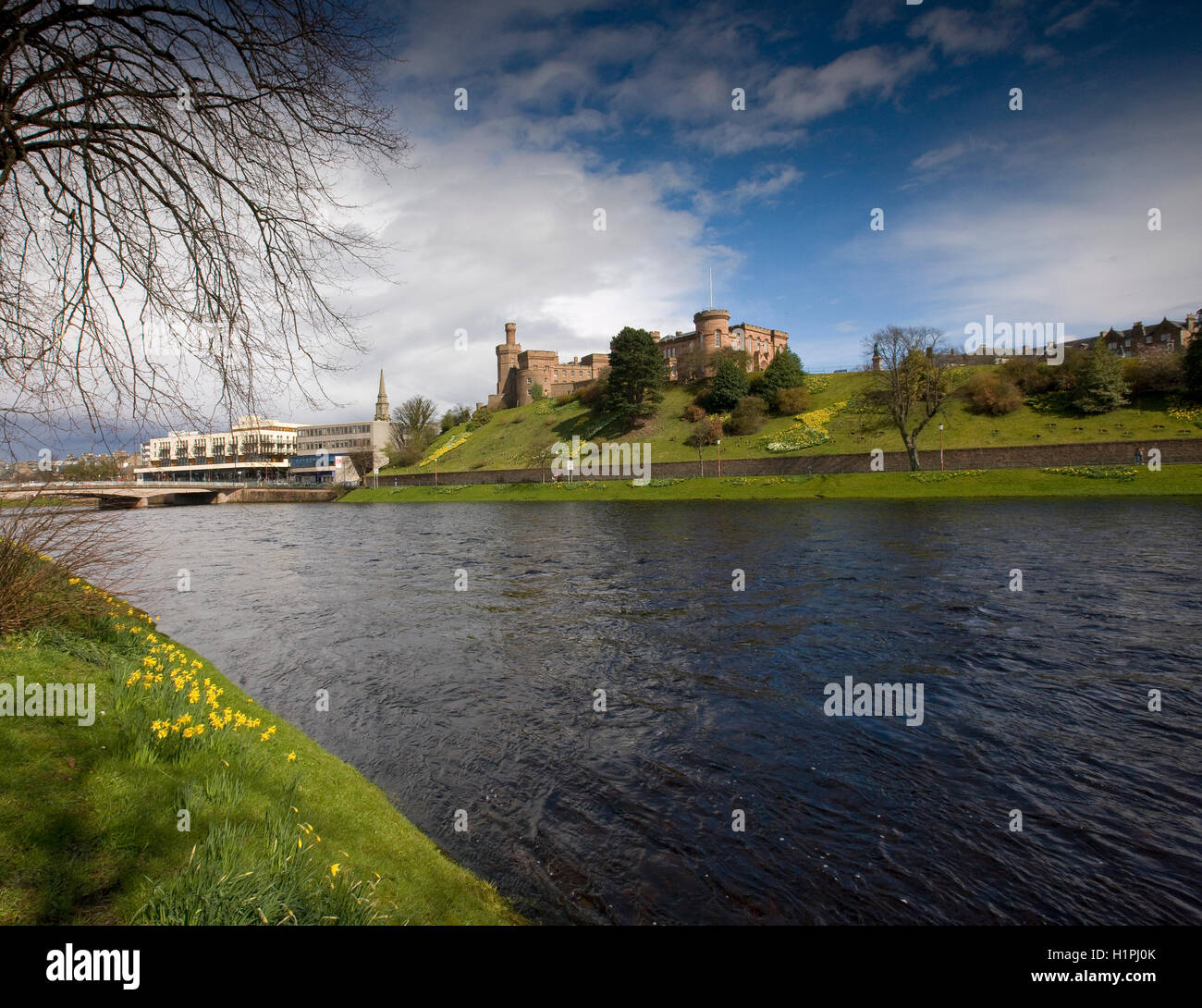 Inverness Castle, Inverness, Scottish Highlands Stock Photo - Alamy