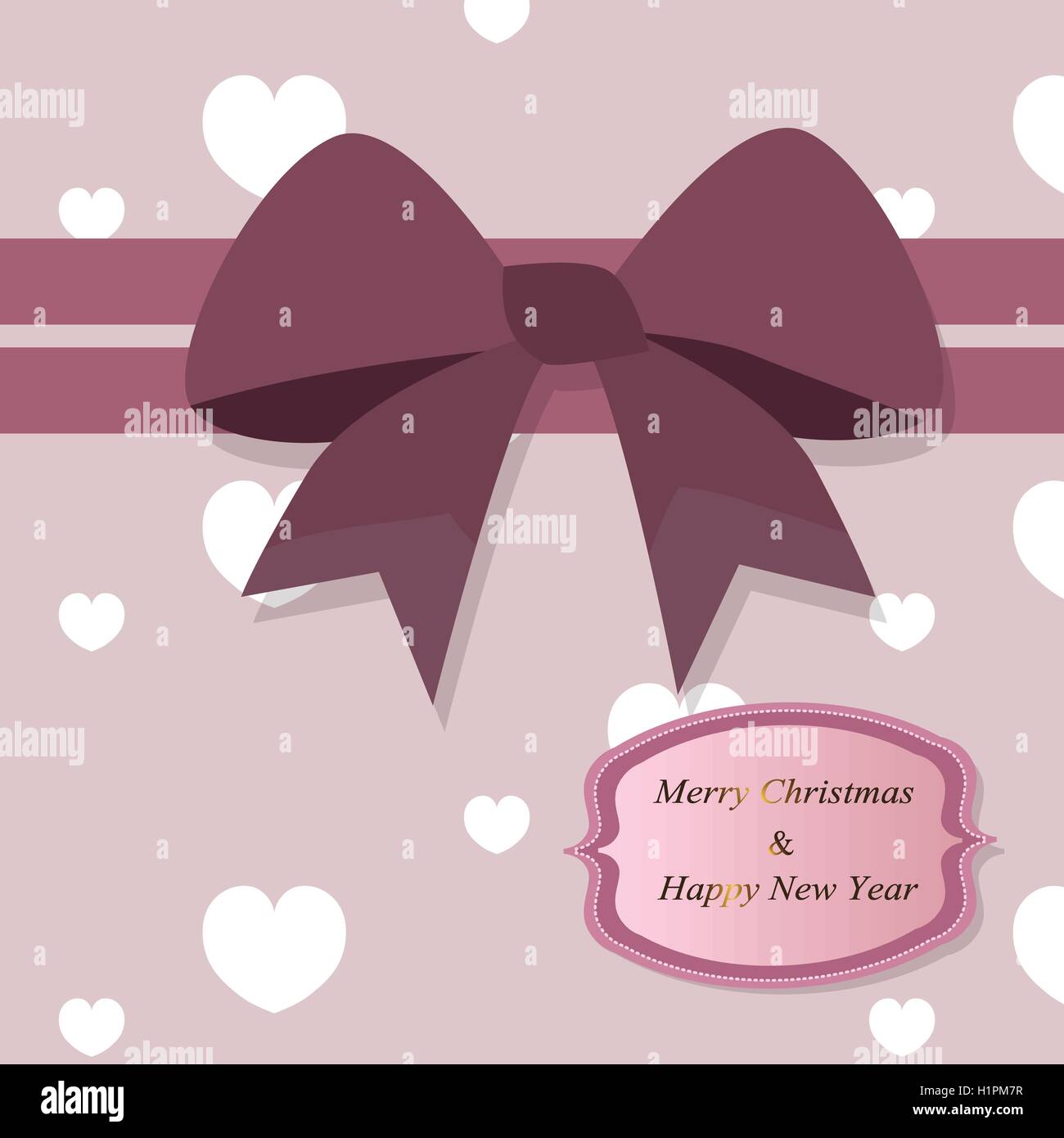 Pink paper present box Stock Vector Images - Alamy