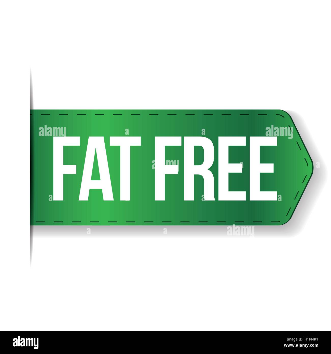 Fat Free sign ribbon Stock Vector Image & Art - Alamy