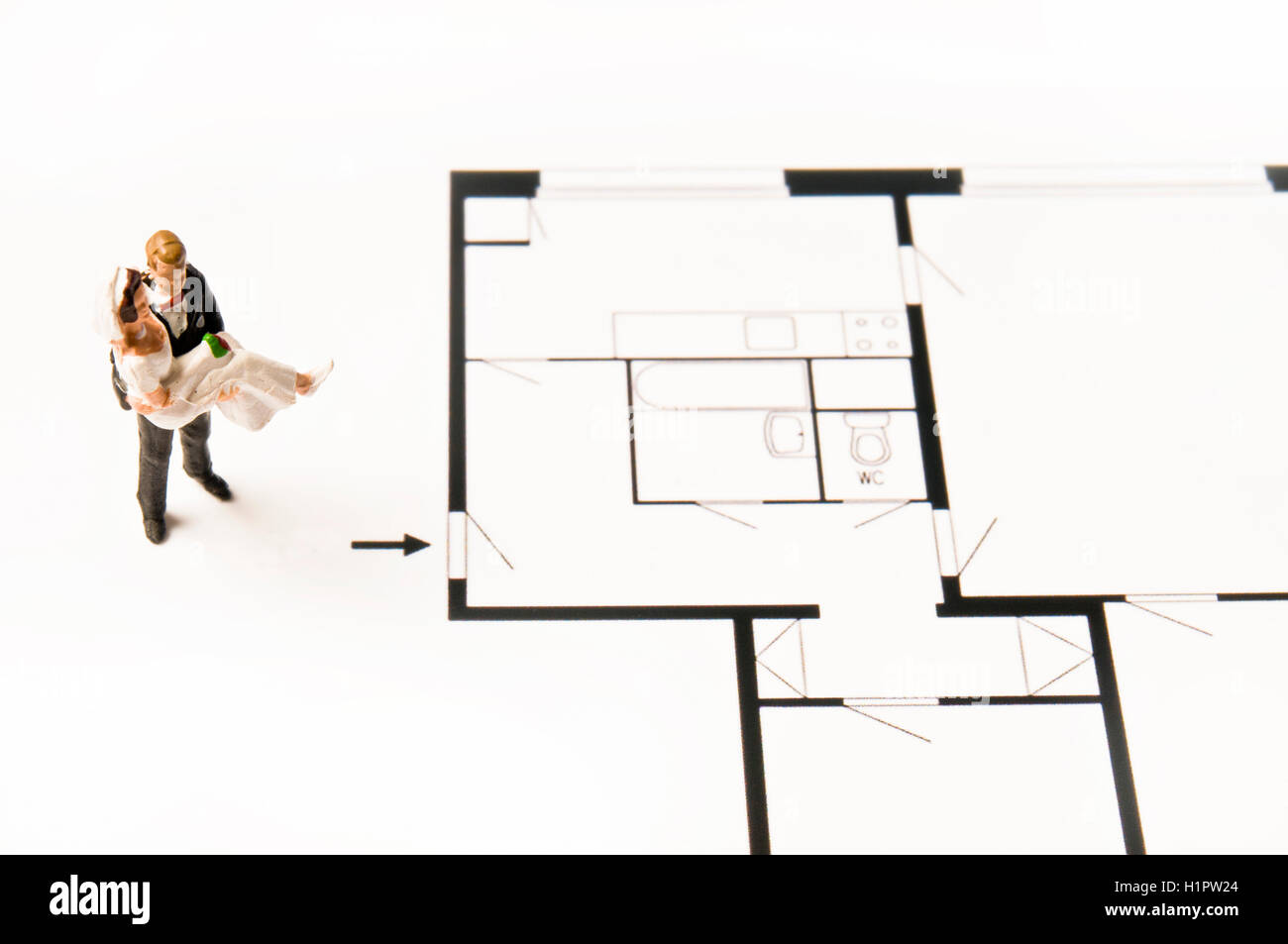 House bride Cut Out Stock Images & Pictures - Alamy