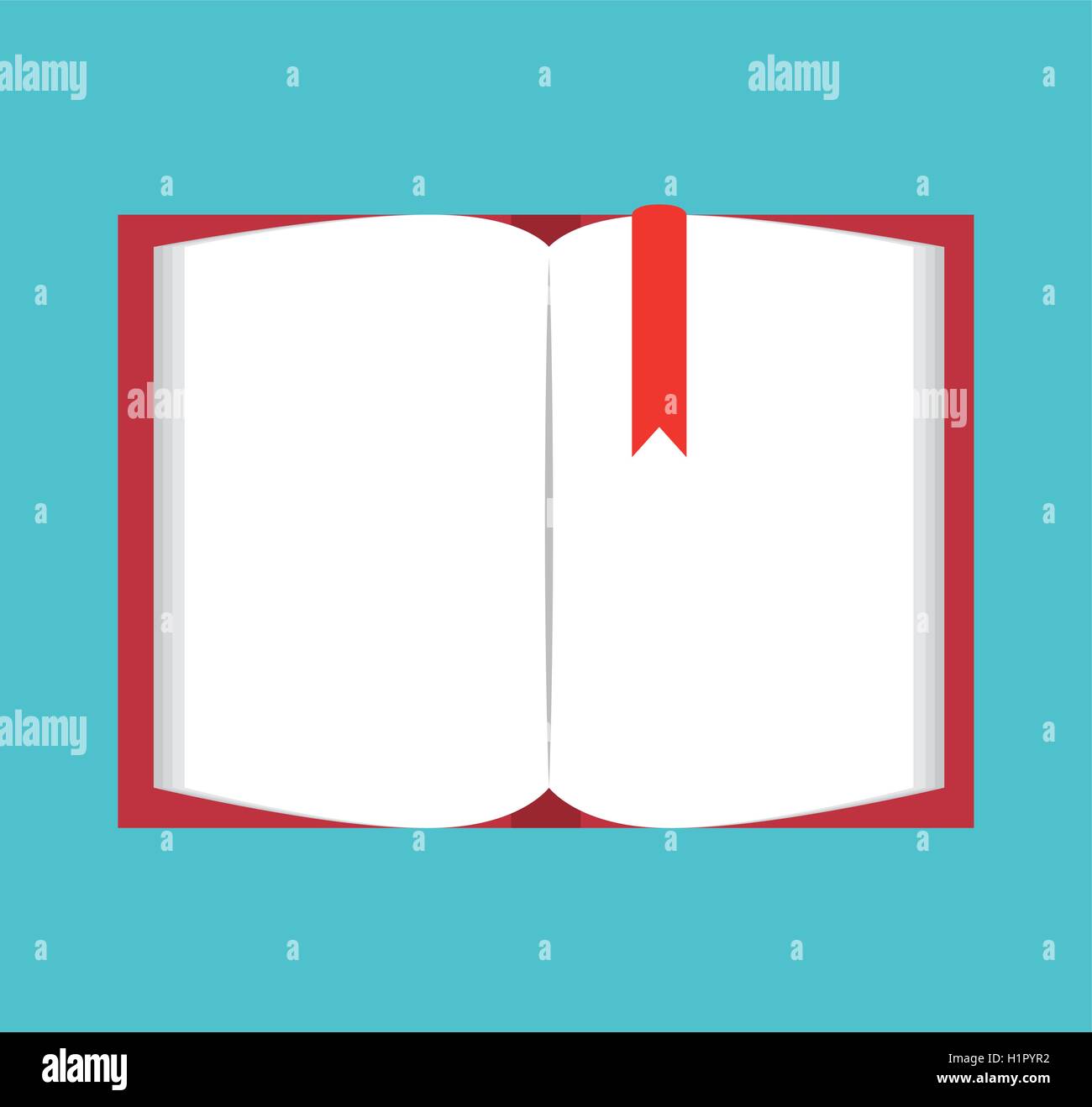 cartoon book open school design Stock Vector Image & Art - Alamy