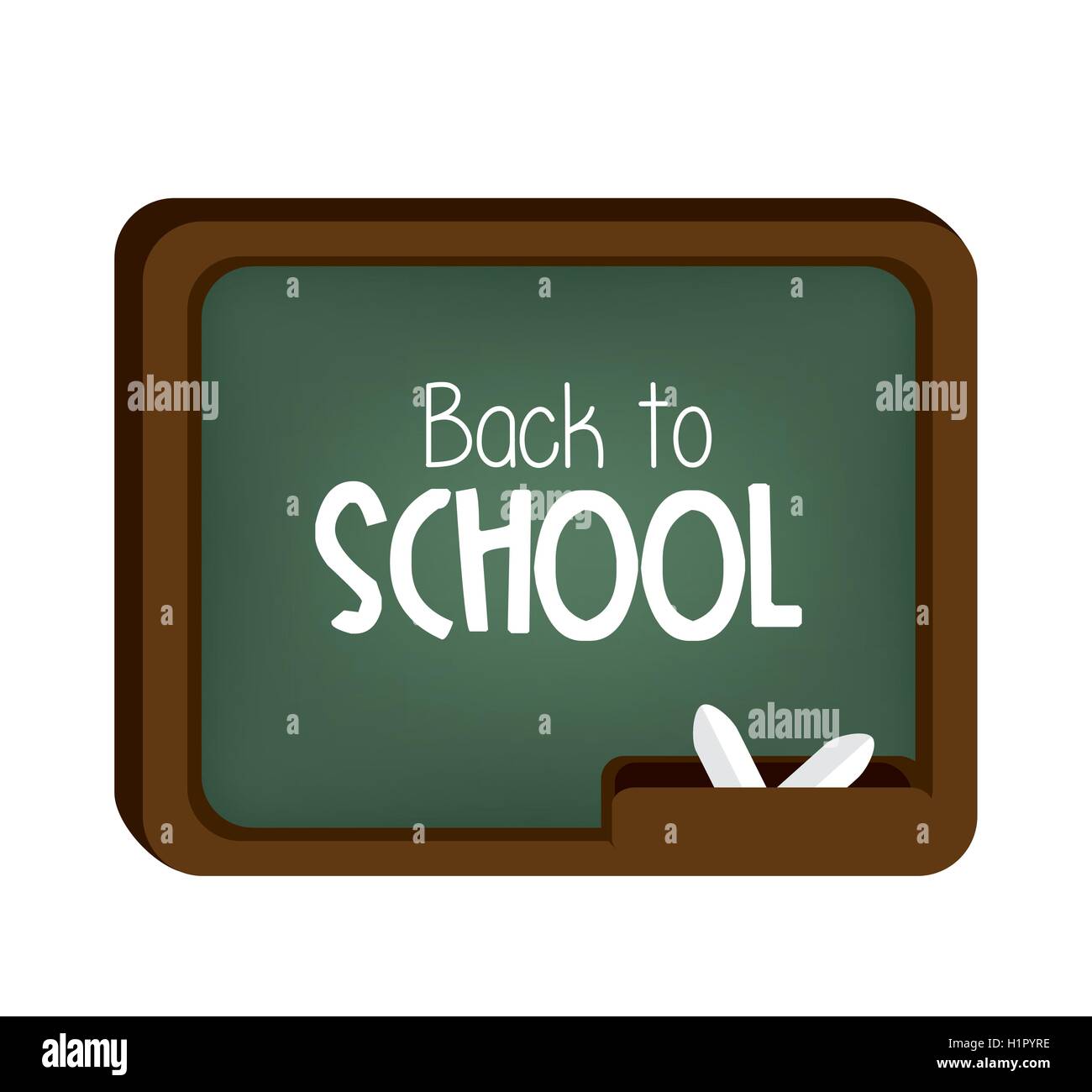 cartoon board chalkboard alphabet isolated Stock Vector Image & Art - Alamy