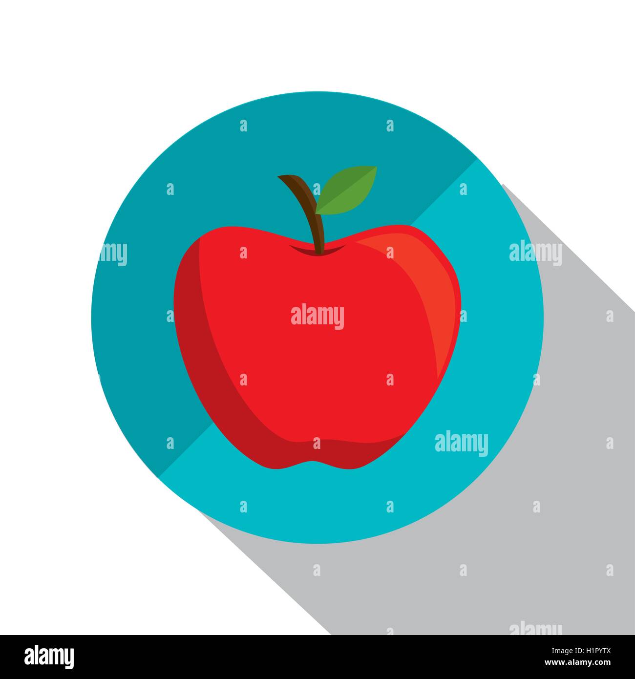 cartoon apple school design graphic Stock Vector Image & Art - Alamy