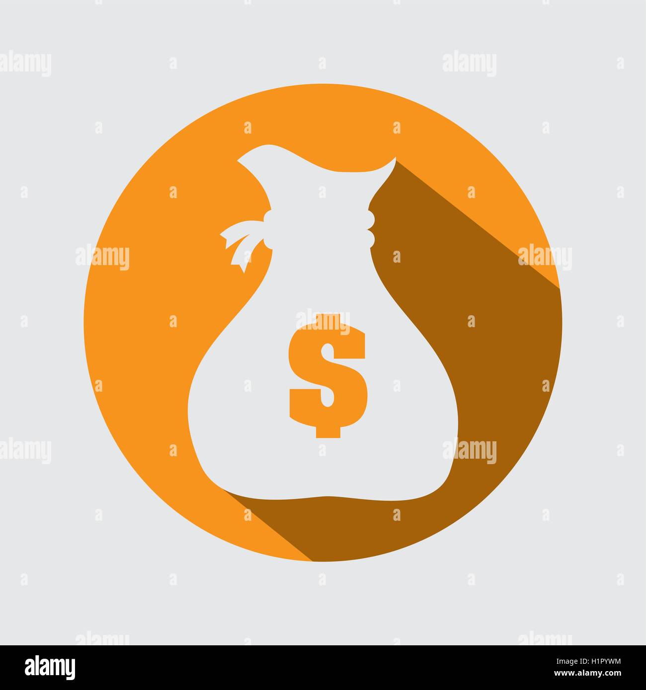 bag money yellow design Stock Vector Image & Art - Alamy