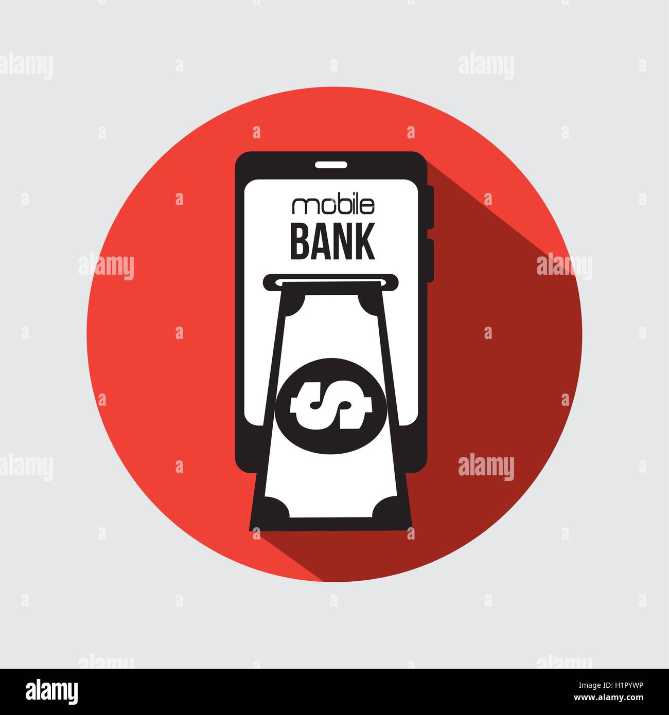 mobile bank credit money design Stock Vector Image & Art - Alamy