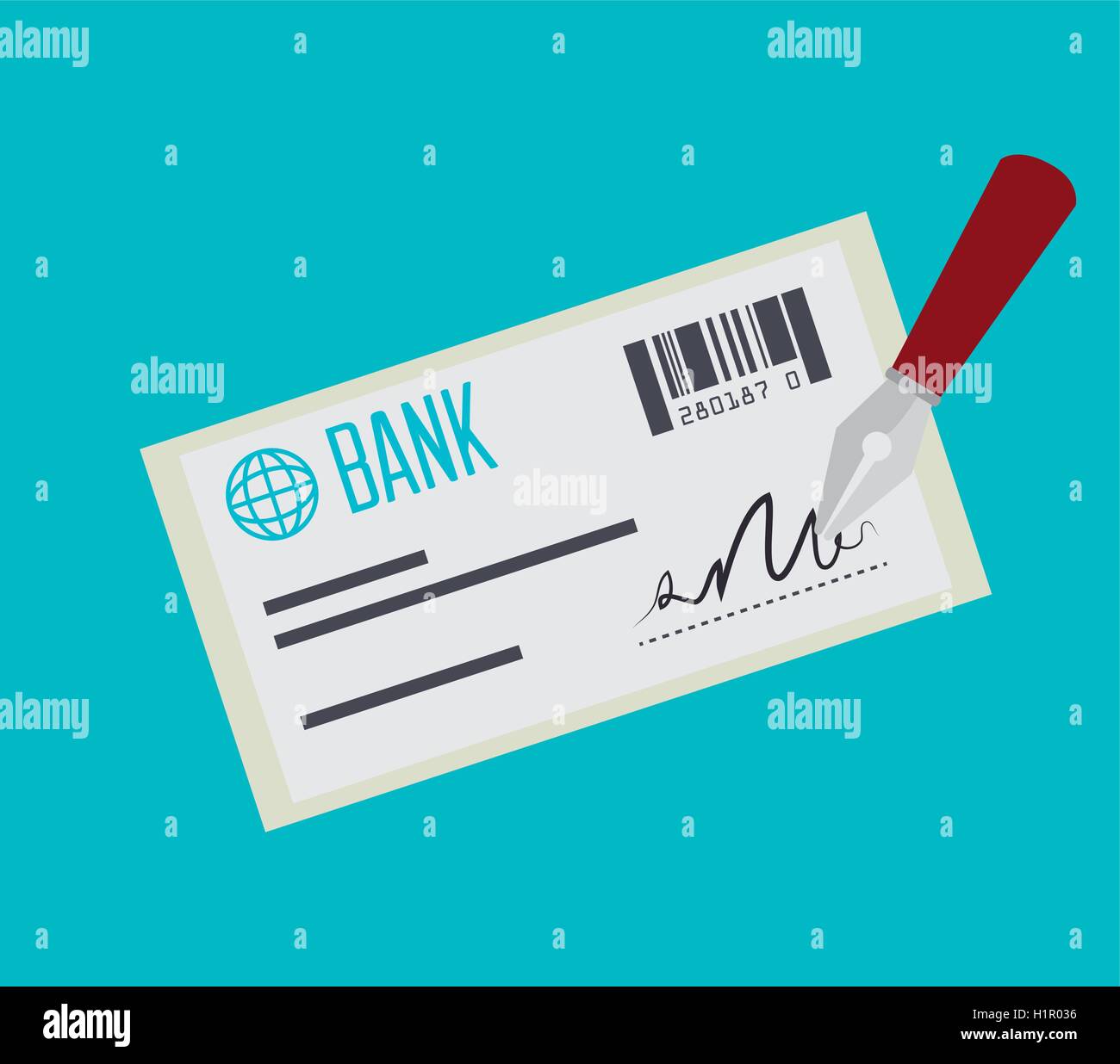 Canadian payment Stock Vector Images - Alamy