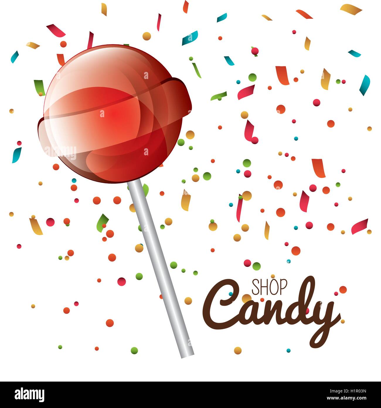 Star shaped confetti Stock Vector Images - Alamy