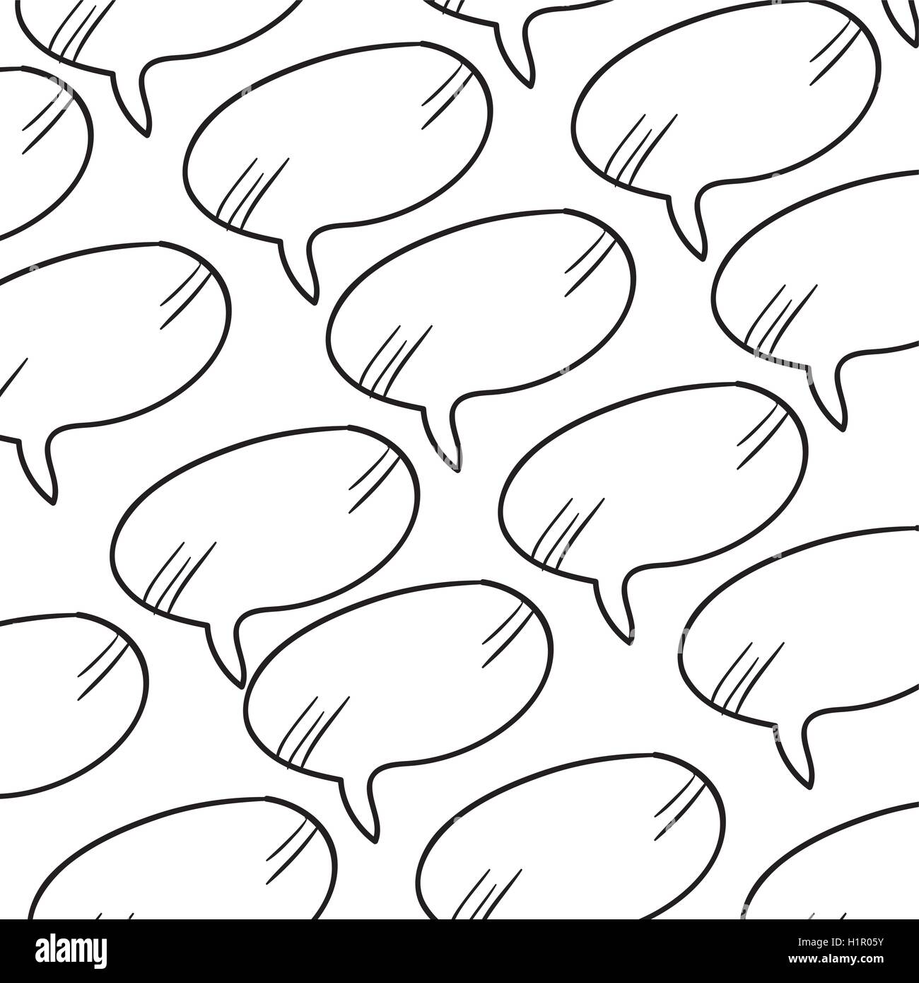 Comic Speech Bubble Background Stock Vector Image Art Alamy