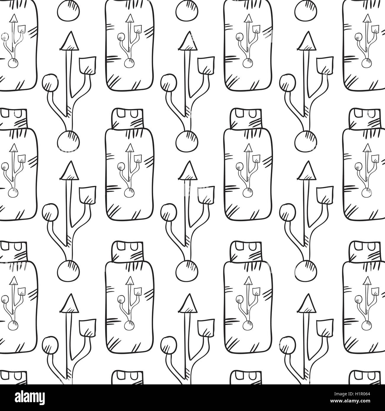 usb flash drive background Stock Vector Image & Art - Alamy