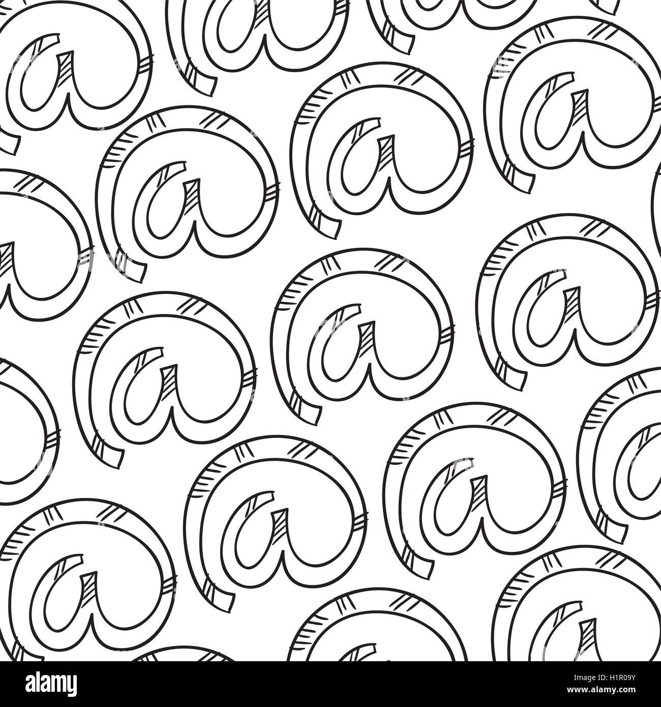 at symbol background Stock Vector Image & Art - Alamy