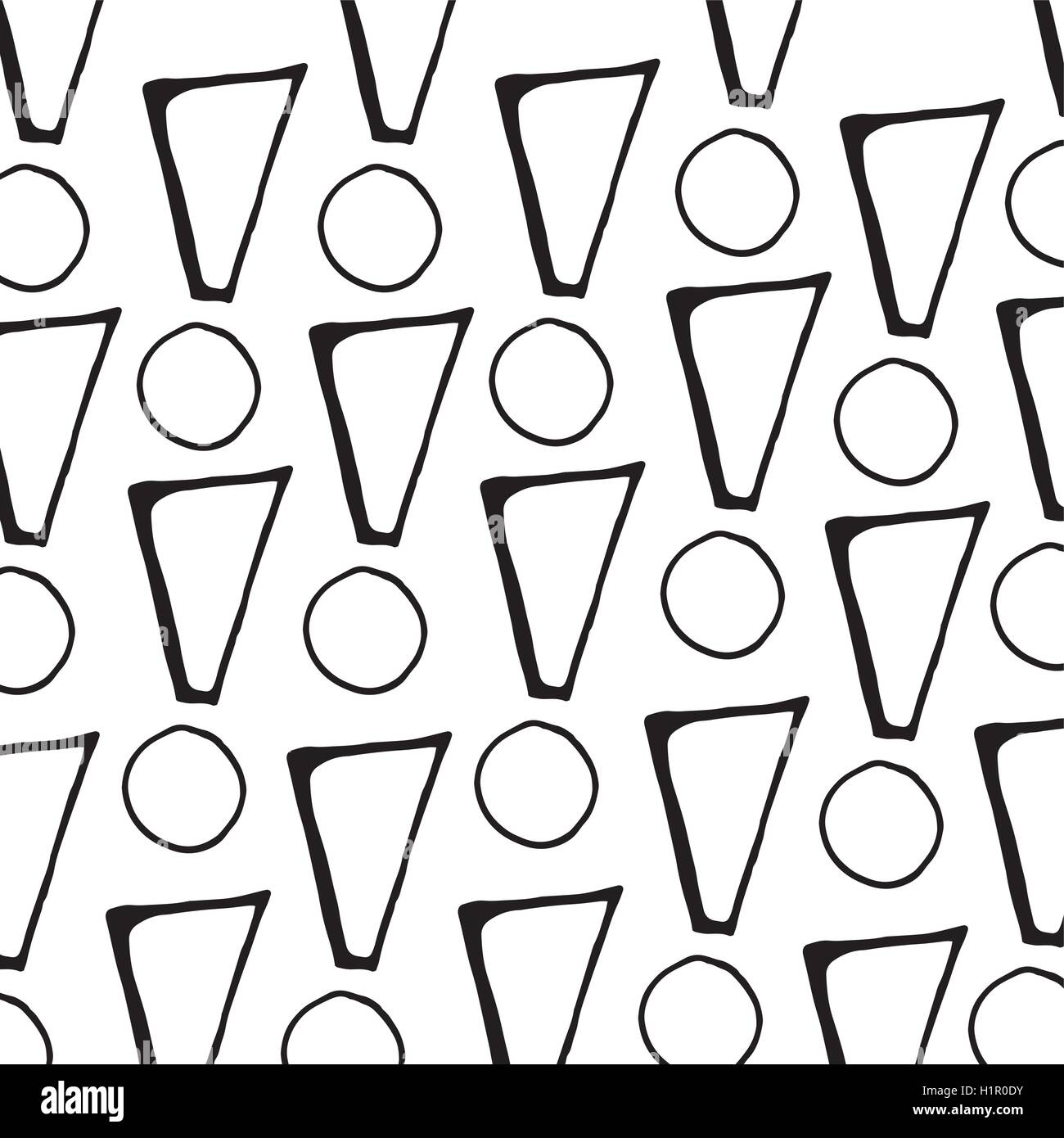 exclamation mark background Stock Vector Image & Art - Alamy