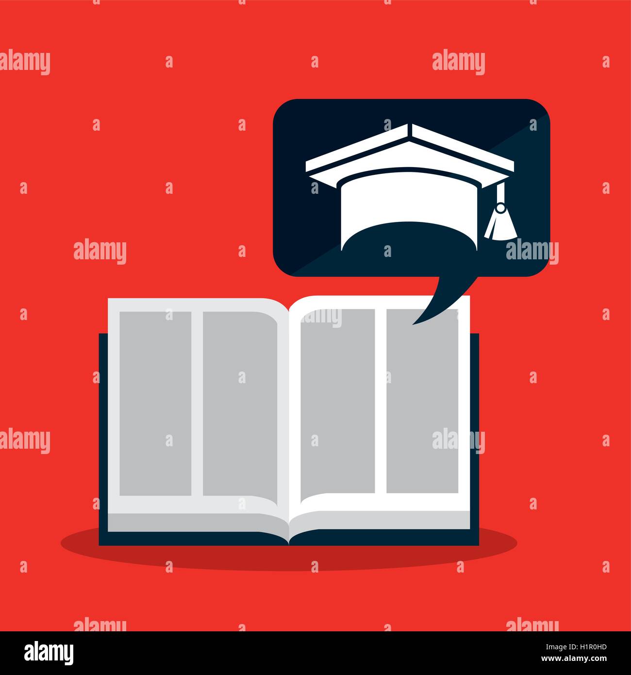 graduation school emblem icon Stock Vector Image & Art - Alamy