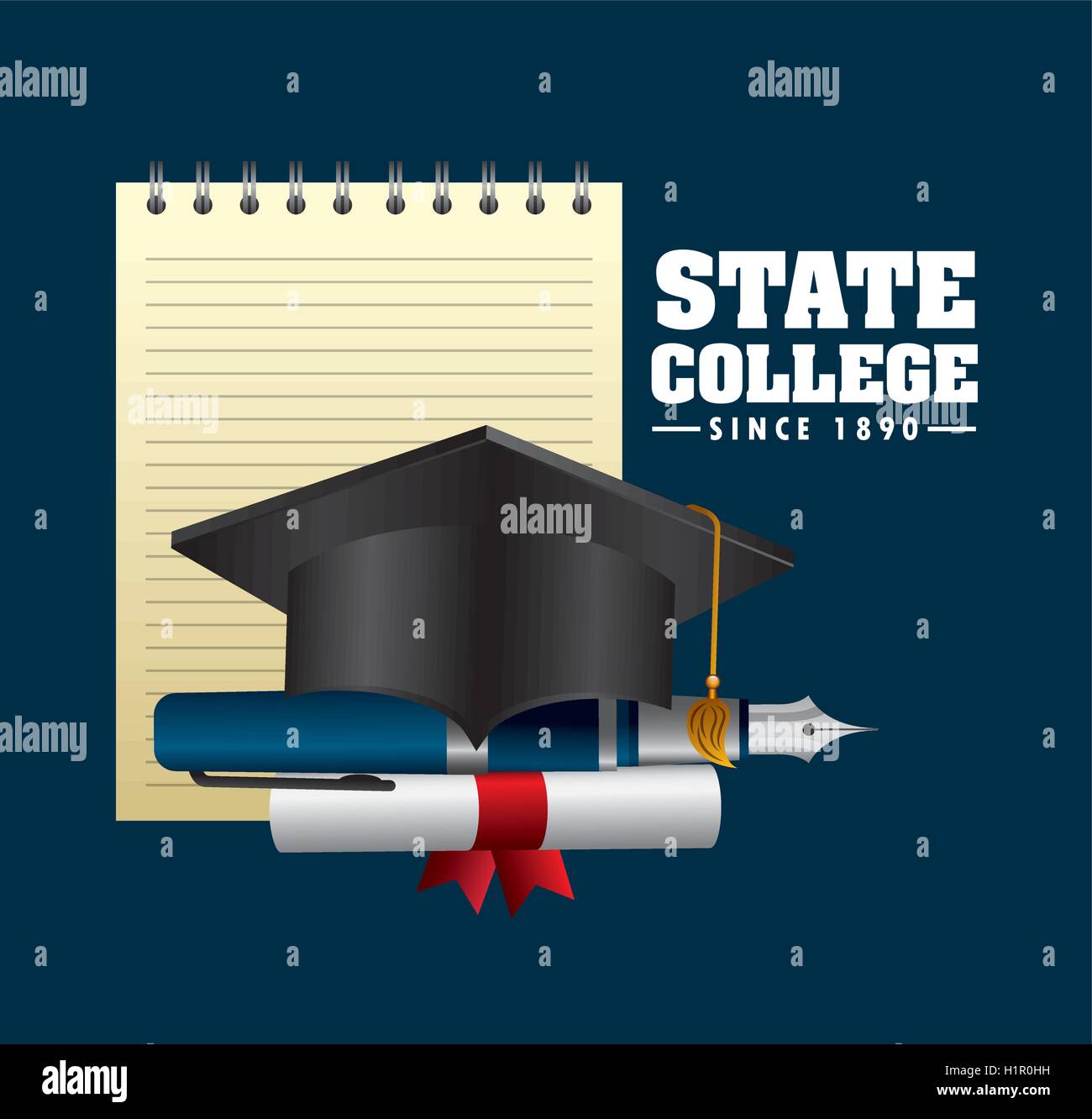 State school uniform style Stock Vector Images - Alamy