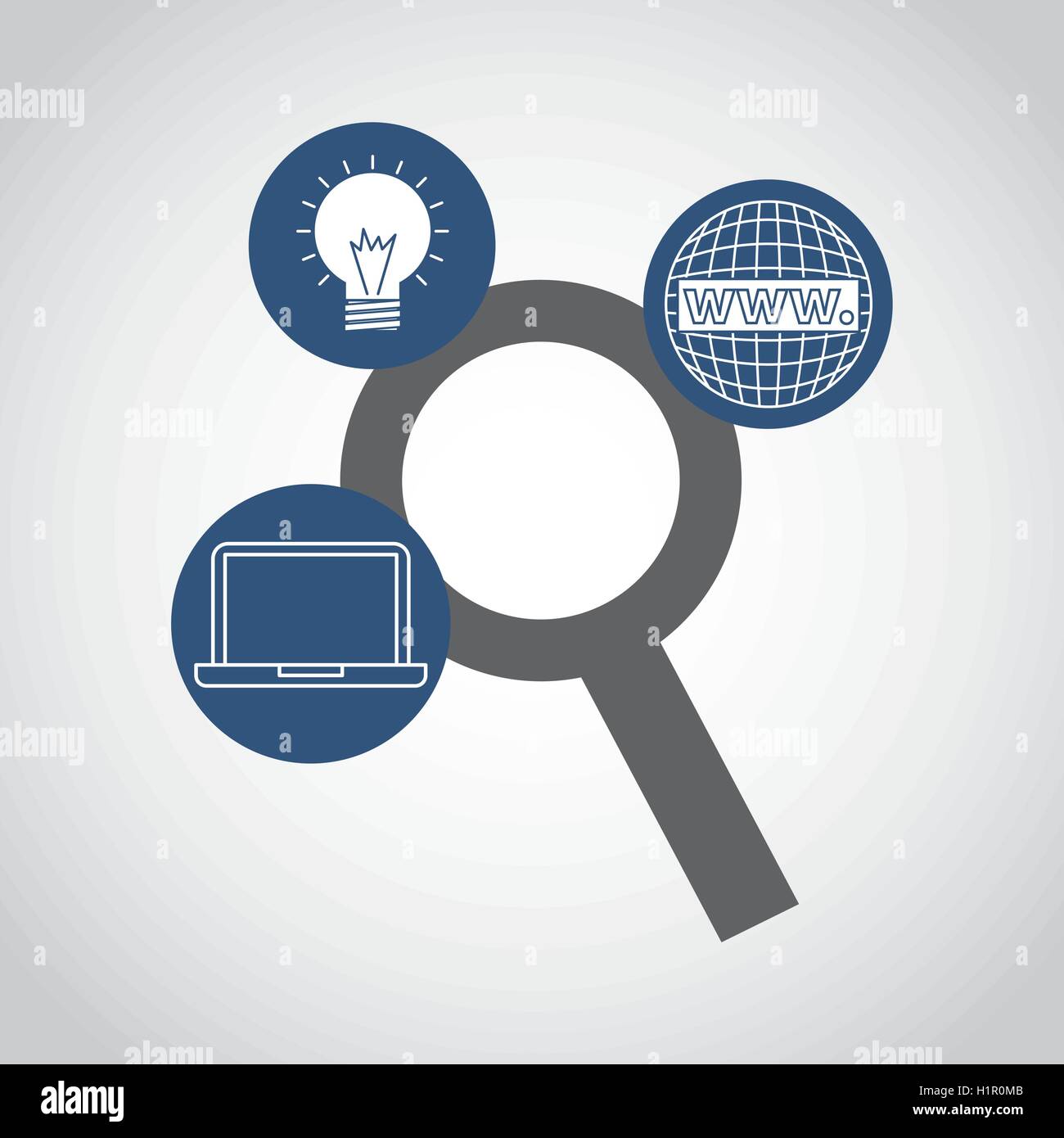 big data center flat icons Stock Vector Image & Art - Alamy