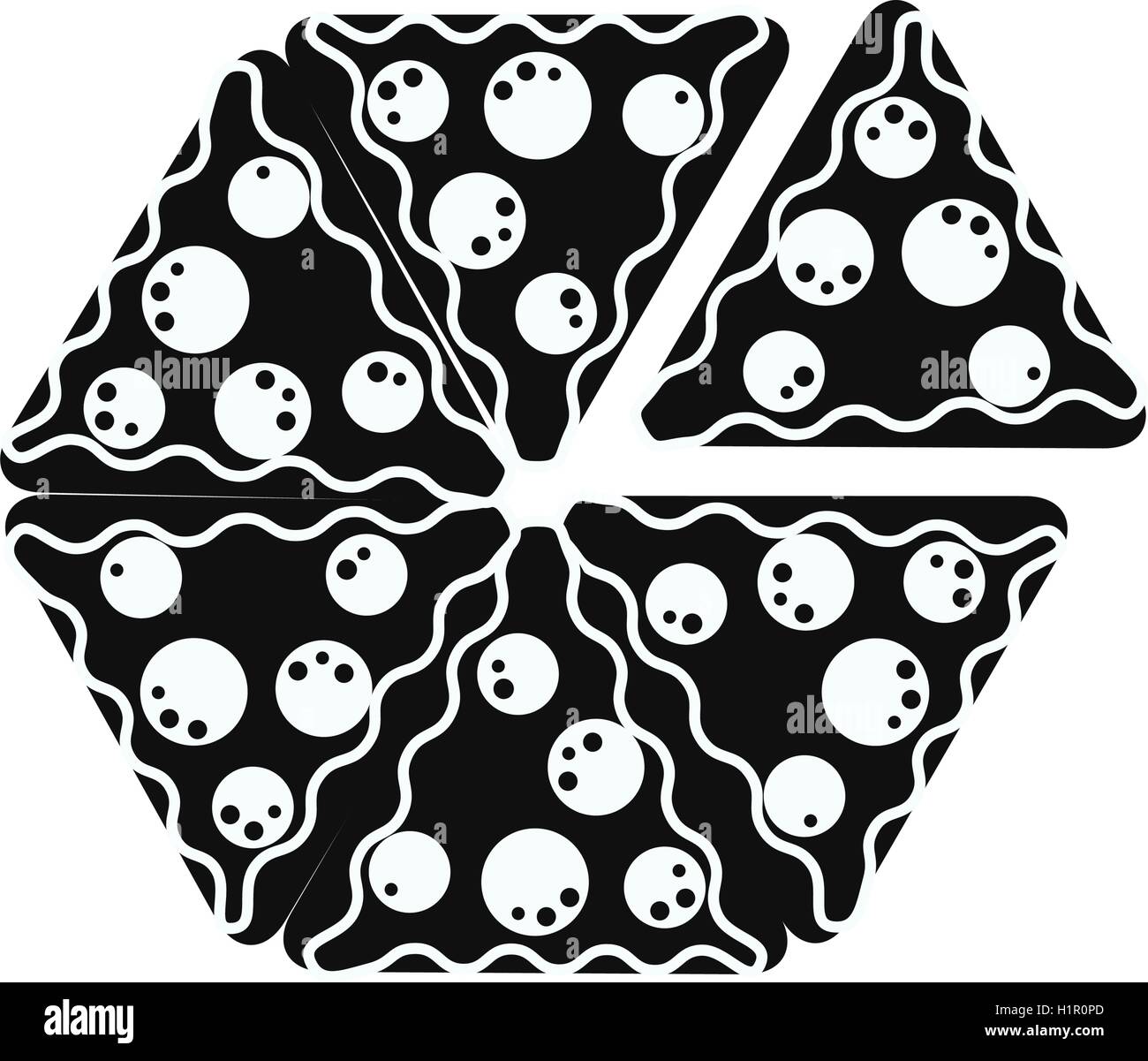 pizza fast food Stock Vector Image & Art - Alamy