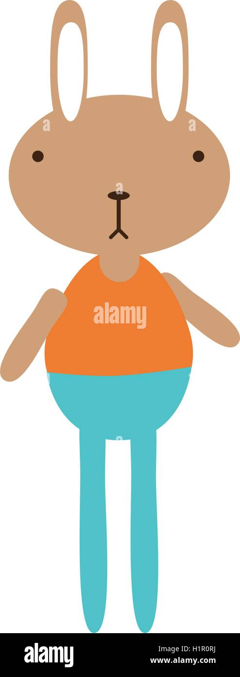 cartoon rabbit animal Stock Vector Image & Art - Alamy